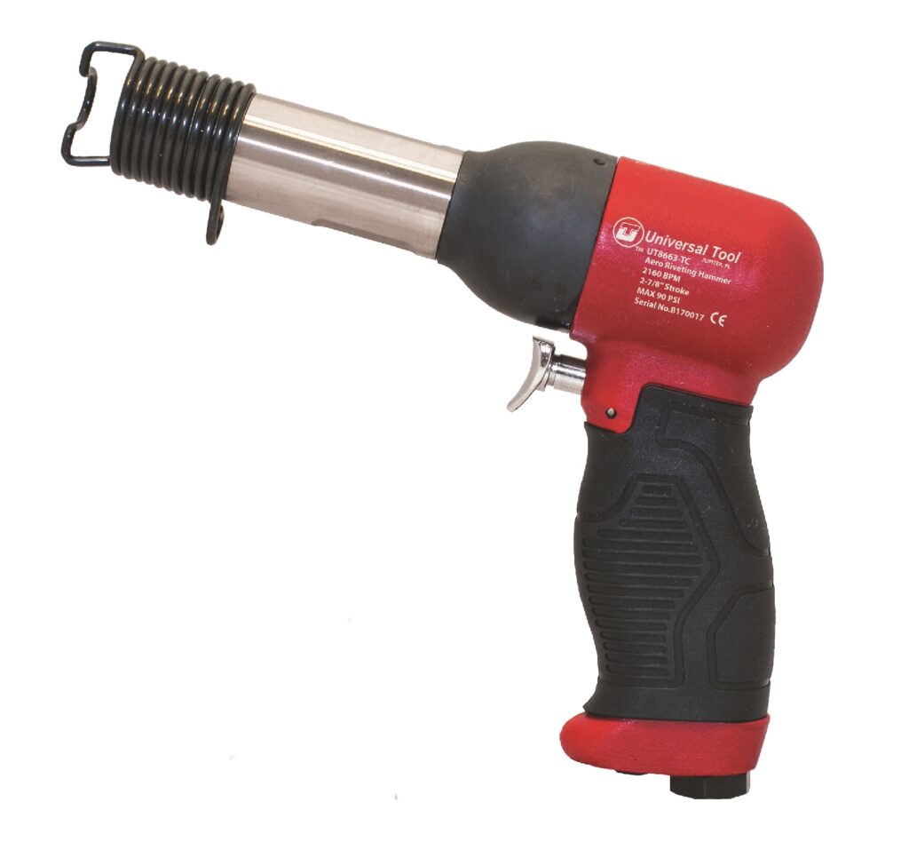 UT8663-TC "3X" Tungsten-Carbide Piston Aircraft Rivet Hammer - Adept ...